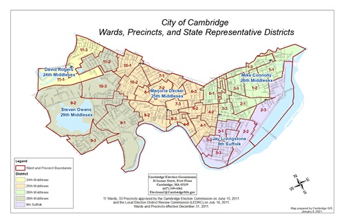 Election Maps - GIS - City of Cambridge, Massachusetts