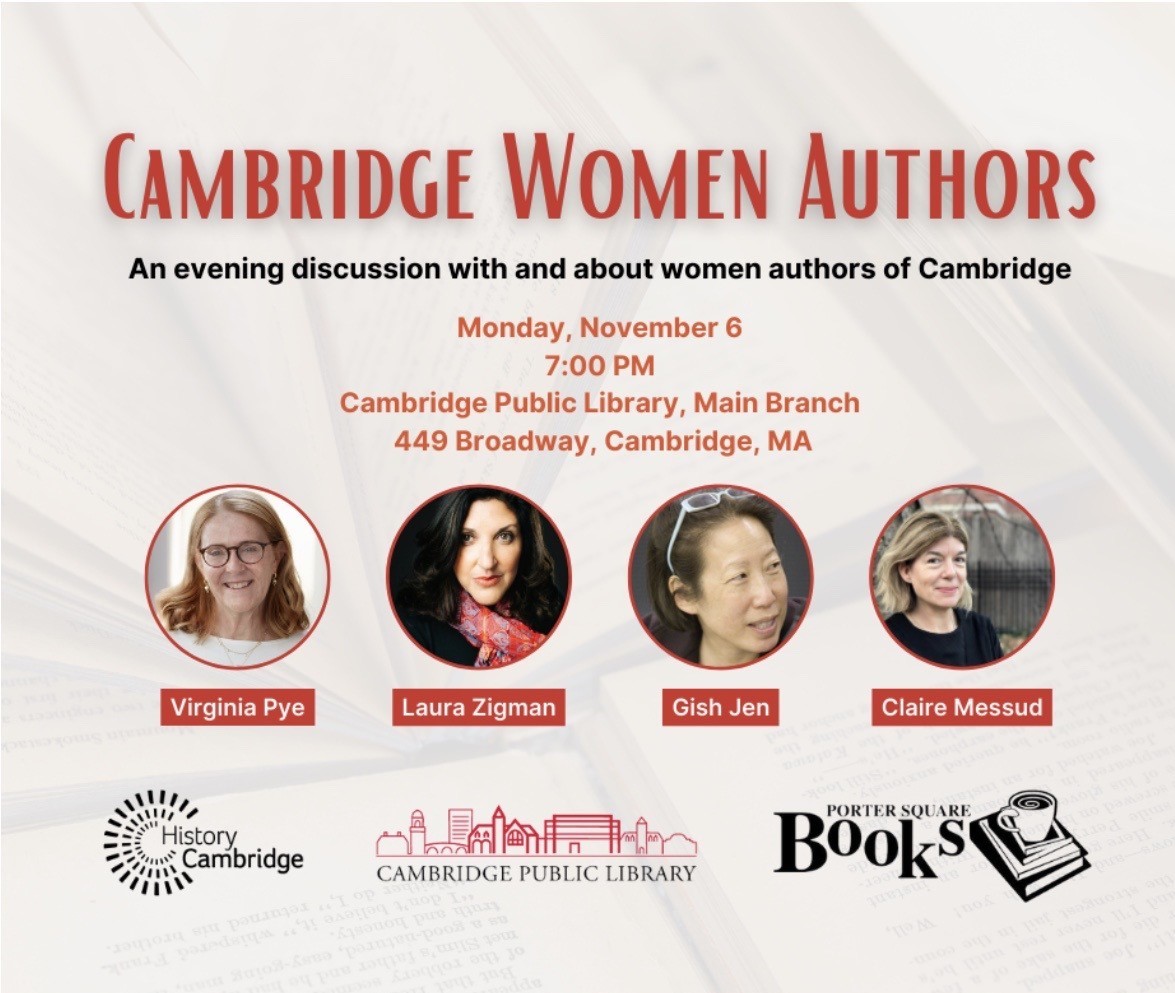 Cambridge Public Library to Host Cambridge Women Authors to Discuss ...