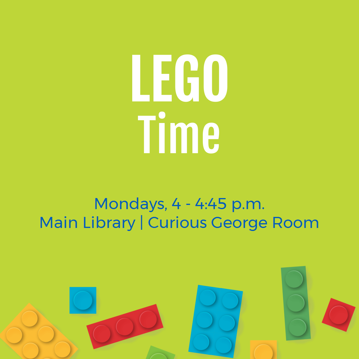 LEGO Time (Main) - City of Cambridge, MA