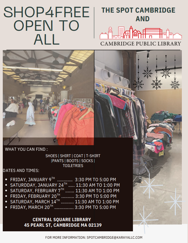 The Spot: Shop for Free (Central Square) - City of Cambridge, MA