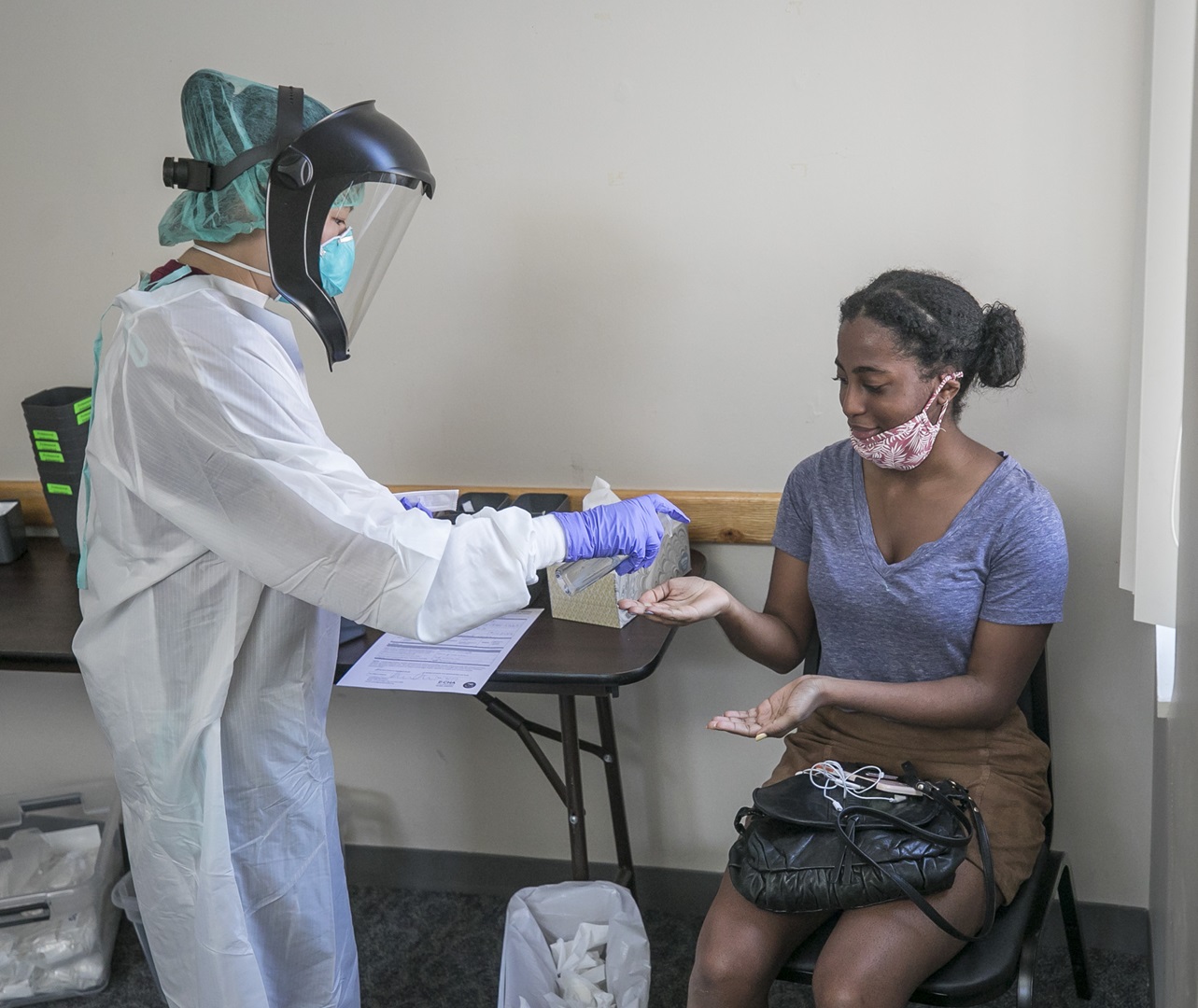 City Seizes Opportunity to Provide Testing to Residents