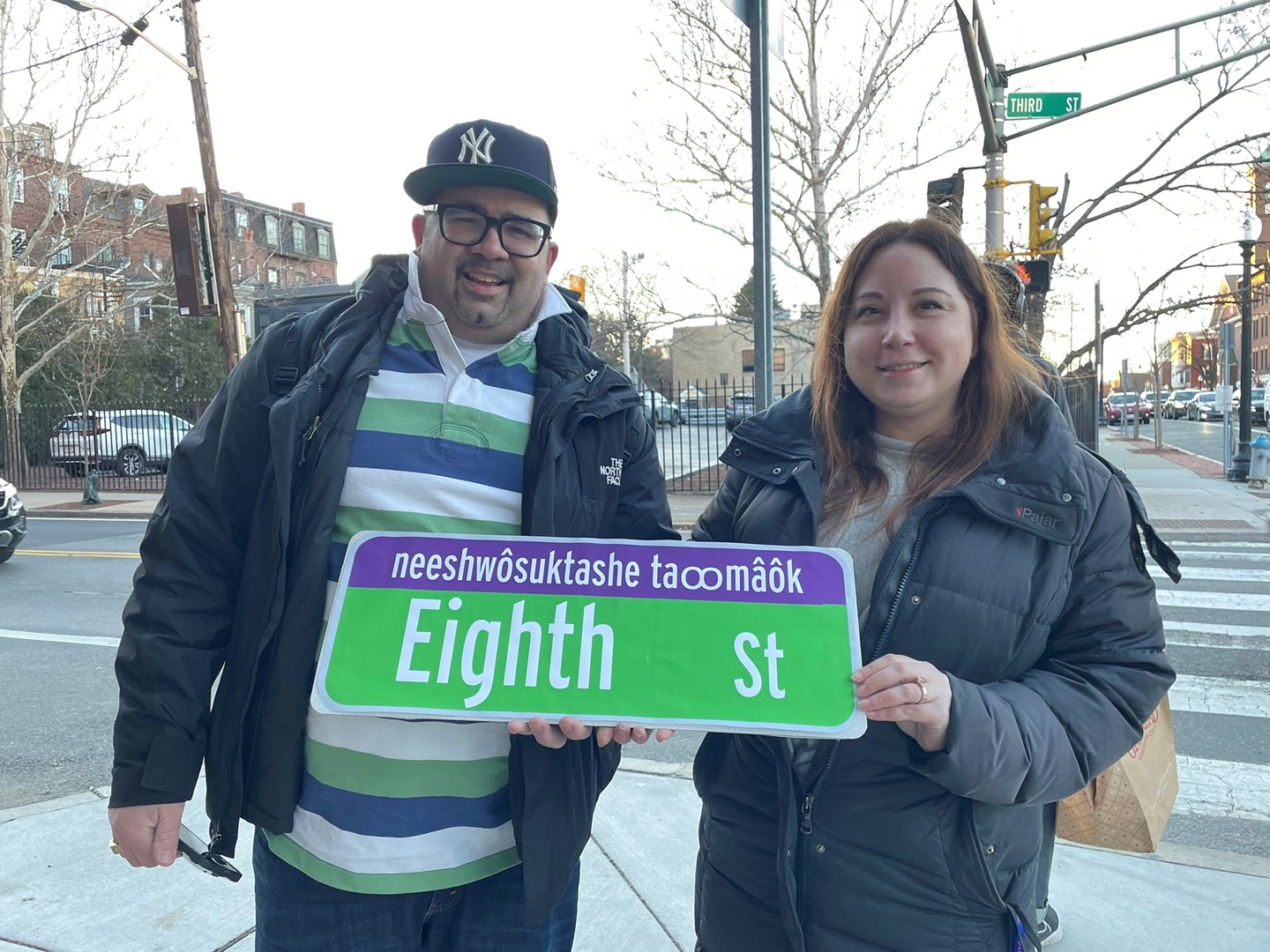 Unveiling of Native Spaces - Indigenous Street Signs Project