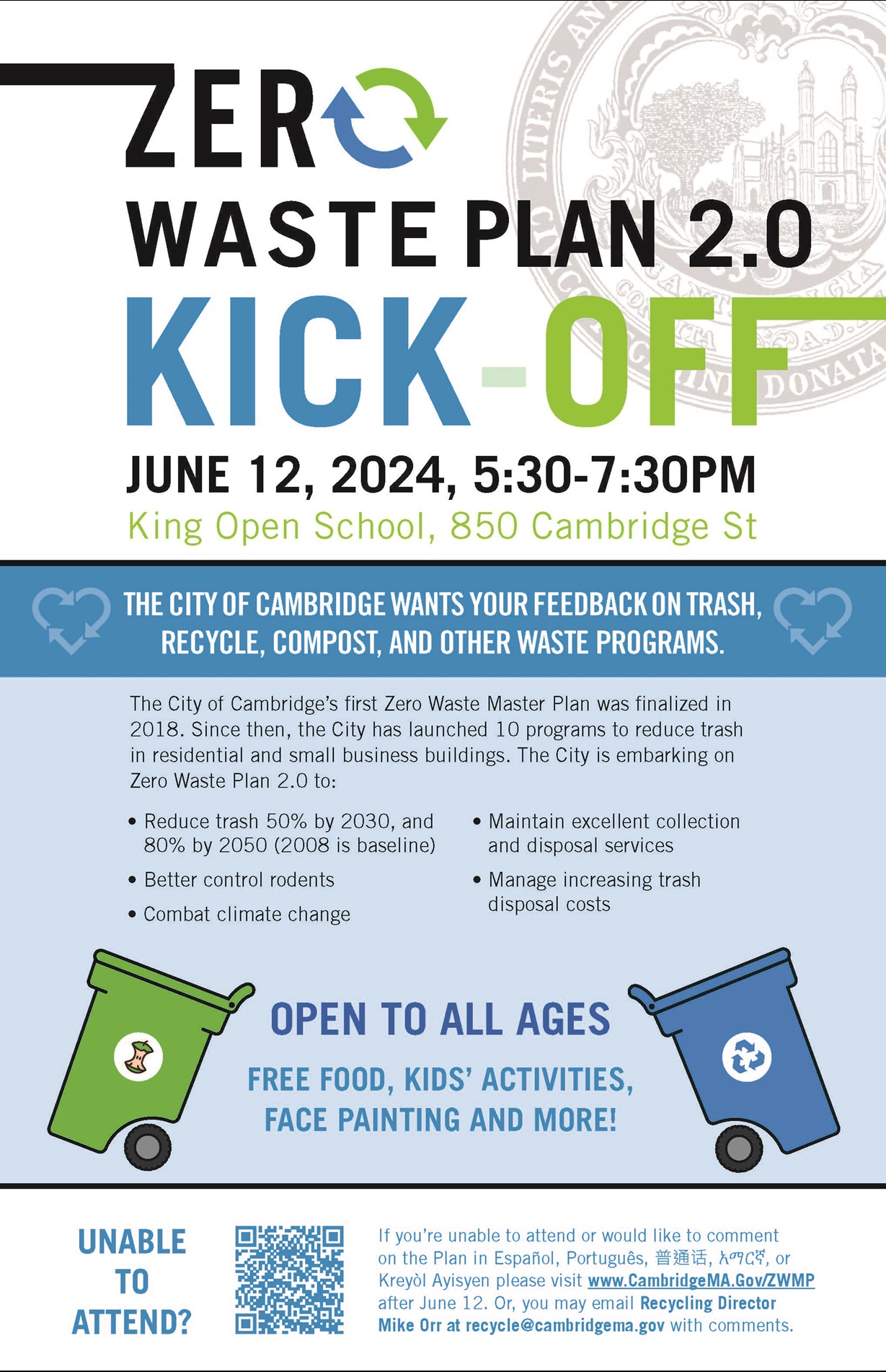 Zero Waste Master Plan - City of Cambridge, MA