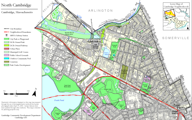 Neighborhood Map Gallery - CDD - City of Cambridge, Massachusetts