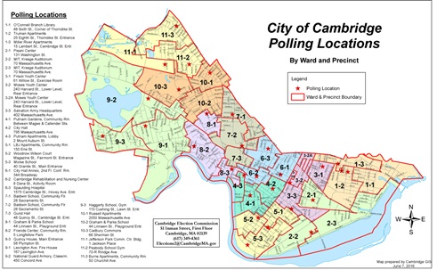 Election Maps - GIS - City of Cambridge, Massachusetts